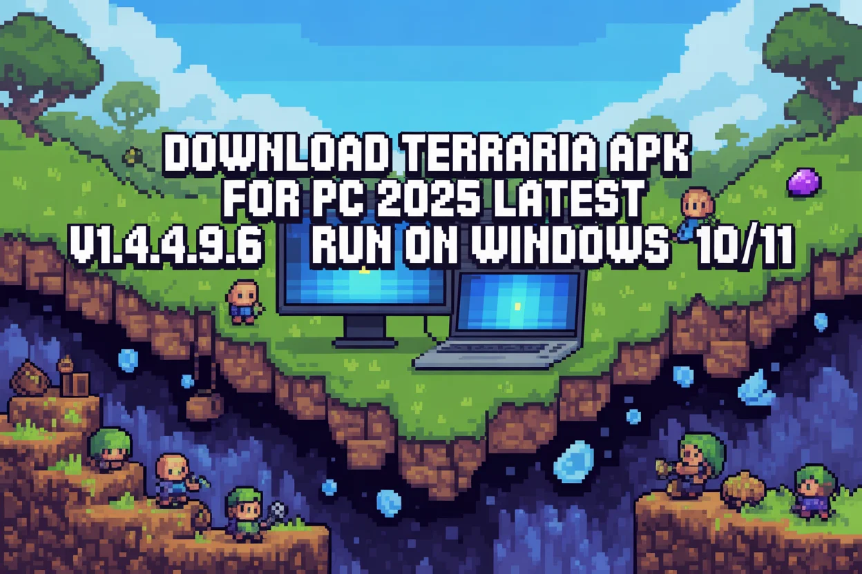 Download Terraria APK For PC Latest Version V1.4.4.9.6 2026 Windows 10/11